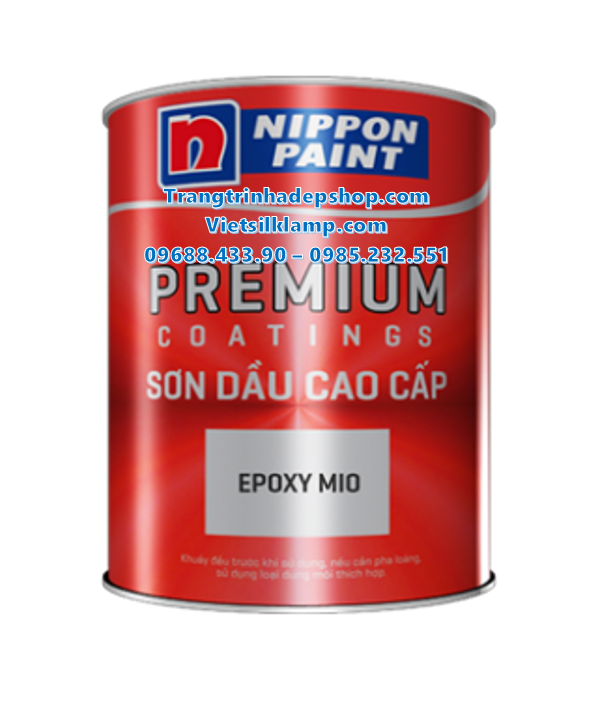 Sơn epoxy - Sơn bảo vệ bề mặt kim loại NIPPON EPOXY MIO (5L, 20L) - Vua ...